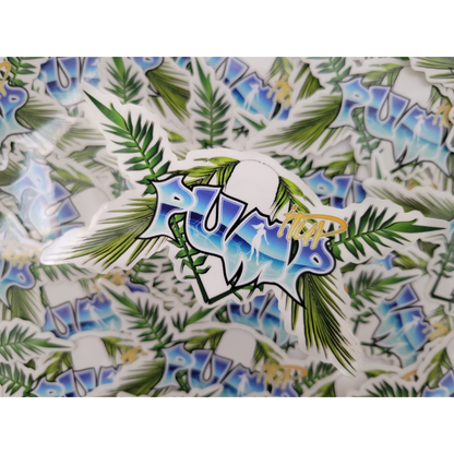 Vinyl stickers - PIU – Mosaic Pawprint
